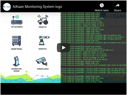 How to capture & monitor logs of remote IoT edge devices? | Aikaan